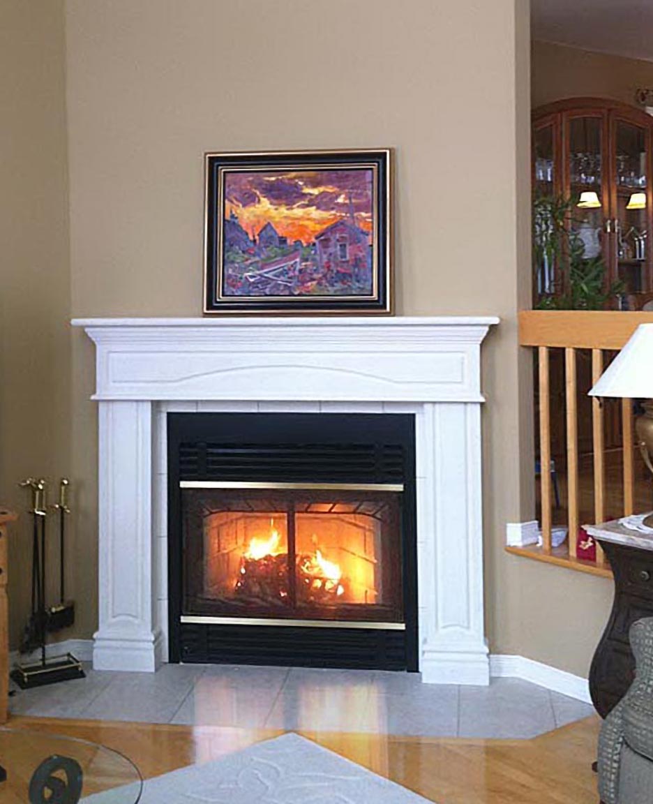 Fini-Plus - Manteaux de foyer - Tablettes - Non-combustibles